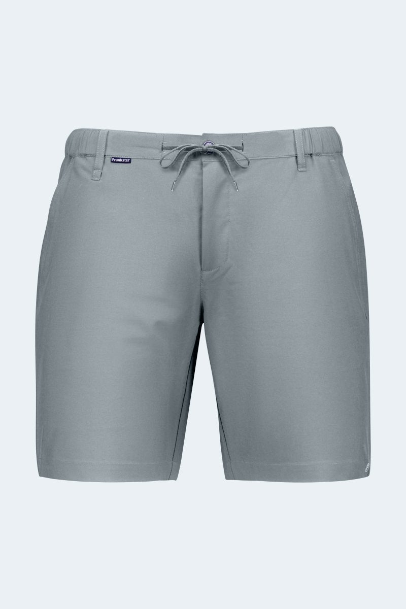 The Coastlines Blue Grey Active Golf Men's Shorts | Frankster